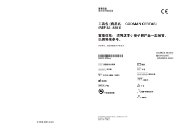 Integra 208079-0CN C CERTAS® Tool Kit 取扱説明書 | Manualzz