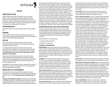 Integra Surgical Instruments Instructions for use | Manualzz
