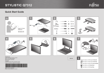 Fujitsu Stylistic Q7312 Manuale utente | Manualzz