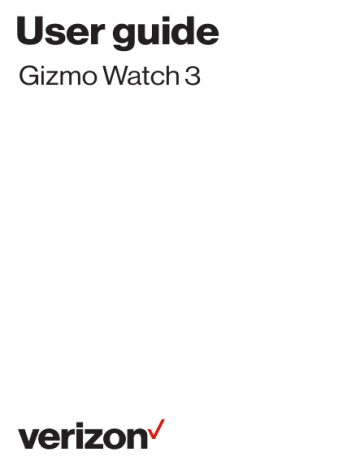 Verizon Gizmo Watch 3 User Guide | Manualzz