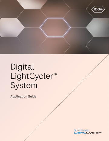 Roche Digital LightCycler Analyzer User Guide | Manualzz