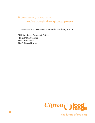 Clifton Food Range DK956 Owner Manual | Manualzz