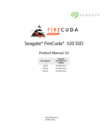 Seagate Product Manual | Manualzz