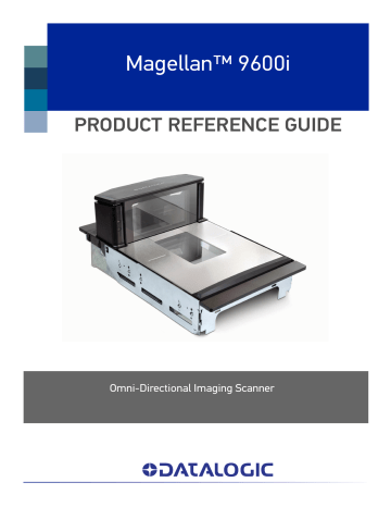 Datalogic Magellan 9600i Multi-Plane Imaging Scanner/Scale Product Reference Guide | Manualzz