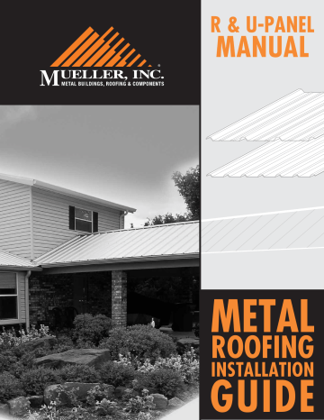 Mueller U Panel Installation Manual | Manualzz