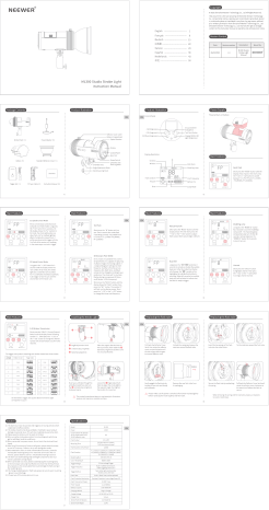 Neewer ML300 Flash Light Instructions | Manualzz