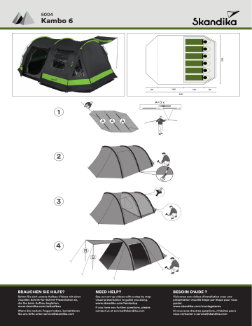 Skandika Kambo 6 Instructions | Manualzz