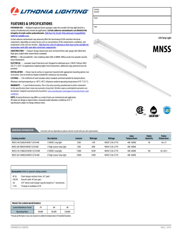 Lithonia Lighting MNSS L96 14000LM MVOLT GZ10 40K MNSS 8 ft. 220-Watt ...