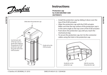 Danfoss Actuators Protection cap for ICAD 600/900/1200 (027H0431 ...
