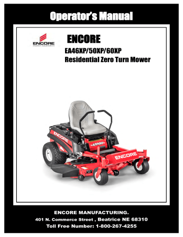 Encore ARROW Owner Manual | Manualzz
