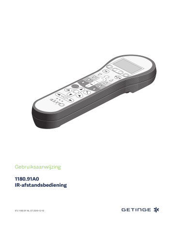 Getinge 118091A0 / IR hand control Magnus Handleiding | Manualzz