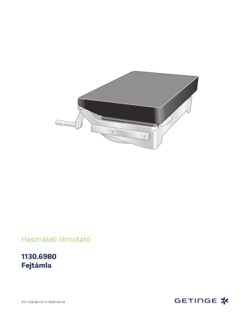 Getinge 113069B0 Head rest Instructions for Use | Manualzz