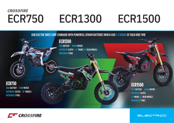 Crossfire ECR ATV Spec Sheet | Manualzz