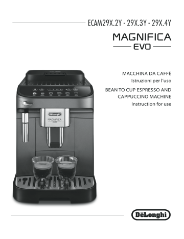 De'Longhi Magnifica Evo Instruction Manual | Manualzz
