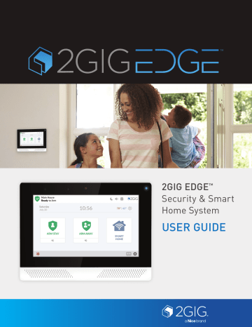2GIG EDGE Panel User Guide | Manualzz