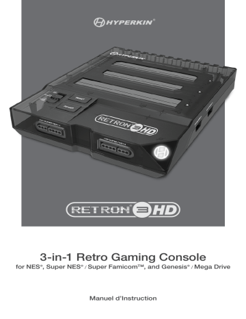 Hyperkin RetroN 3 HD Console Owner Manual | Manualzz