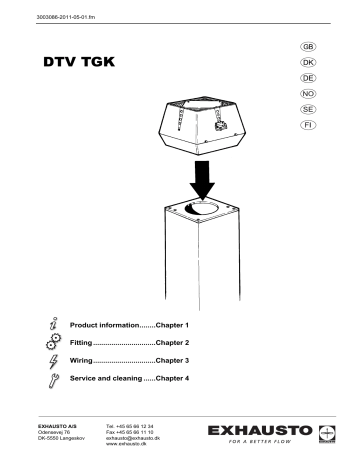 EXHAUSTO DTV TGK Bedienungsanleitung | Manualzz