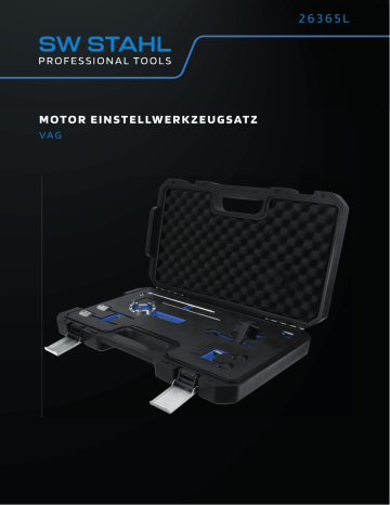 SW-Stahl 26365L Engine timing tool set Operating Manual | Manualzz