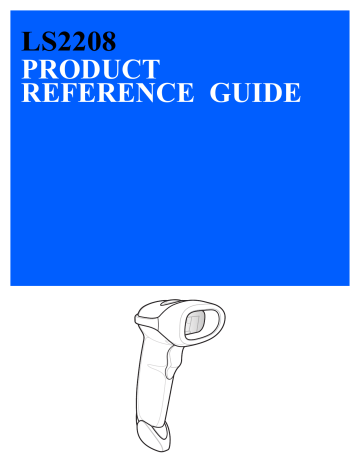 Zebra LS2208 Product Reference Guide | Manualzz