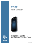 Maintenance & Troubleshooting. Zebra TC52 | Manualzz
