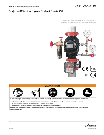Victaulic FireLock™ European Alarm Check Valve Stations Series 751 ...