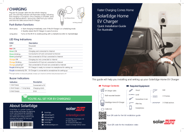 SolarEdge SolarEdge Home EV Charger Installation Guide | Manualzz