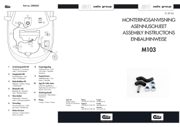 Calix M103 Assembly kit Installation Instructions | Manualzz