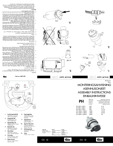 Calix PH Engine heater Installation Instructions | Manualzz