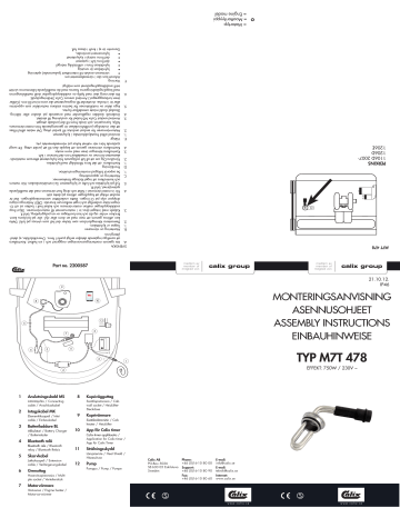 Calix RE478 Engine heater Installation Instructions | Manualzz