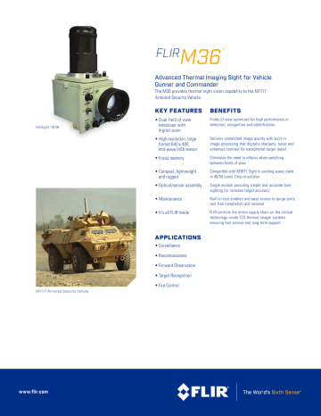 FLIR MilSight M36 Datasheet | Manualzz