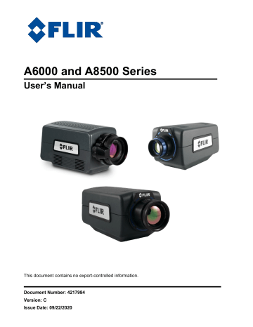 FLIR A6750 SLS User Manual | Manualzz