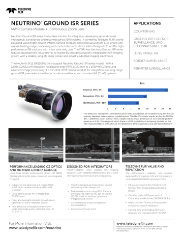 FLIR Neutrino® Ground ISR Series Datasheet | Manualzz