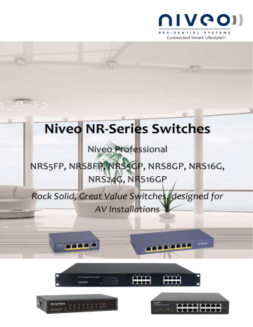 Niveo Professional NRS8FP Business system Datasheet | Manualzz