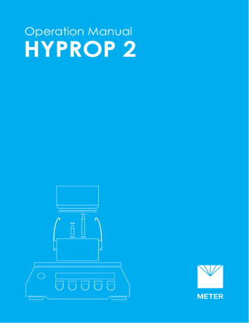 METER HYPROP 2 Soil Moisture Release Curves User Manual | Manualzz