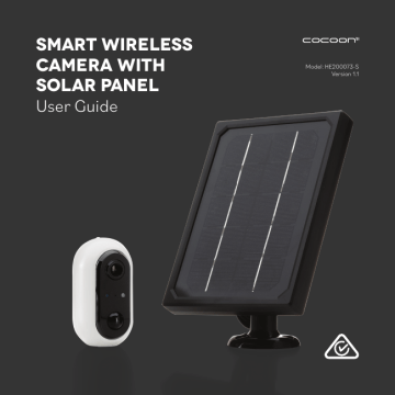 COCOON HE200073-S Smart Wireless Camera User Guide | Manualzz