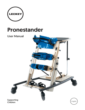 LECKEY Pronestander Prone Standing Frames User Manual | Manualzz