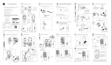 Yale YRD226 Assure Lock Touchscreen User Guide | Manualzz