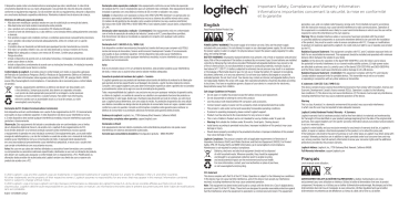Logitech VR0028 Tap Meeting Room Touch Controller Mode d'emploi | Manualzz
