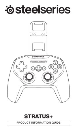 Steelseries Stratus Plus Wireless Controller Mode d'emploi | Manualzz