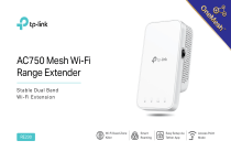tp-link TP-Link AC750 Mesh Wi-Fi Range Extender User Manual | Manualzz