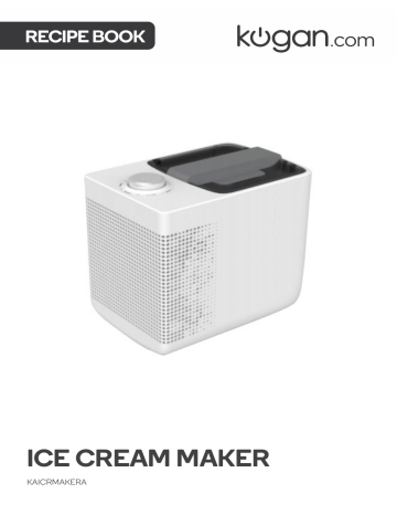 Kogan KAICRMAKERA Ice Cream Maker User Guide | Manualzz