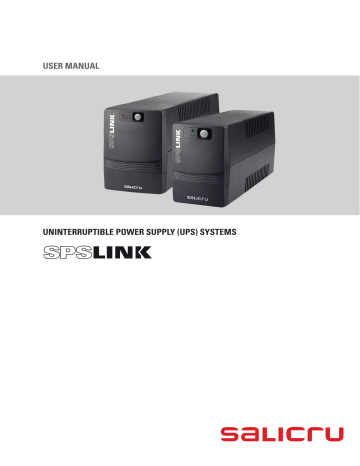 Salicru SPS LINK Uninterruptible Power Supply User Manual | Manualzz