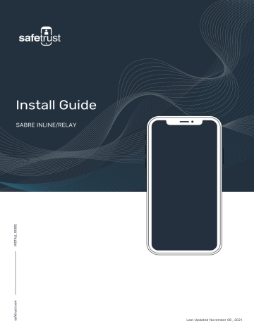 safetrust SA350 Sabre Inline Relay Installation Guide | Manualzz