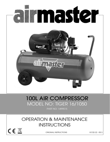 Assembly. airmaster TIGER 16 | Manualzz