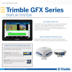 Trimble GFX Series GFX-750 Display System User Guide | Manualzz