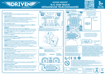 DRIVEN Micro Series RC Tow Truck User Guide | Manualzz