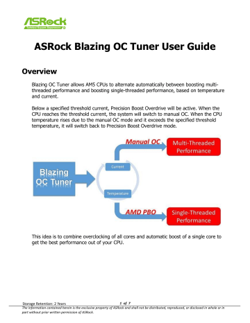 ASRock Blazing OC Tuner Software User Guide | Manualzz