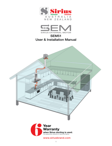 Sirius SEM51 Sem External Motor Installation Guide | Manualzz