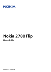Calls, contacts, and messages. Nokia 2780 Flip | Manualzz