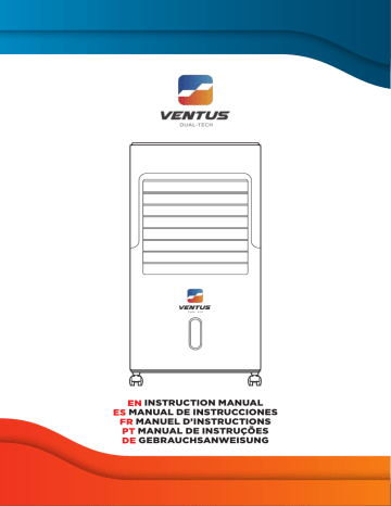 Ventus LRG04-18JR Dual Tech Air Cooler and Heater instruction manual | Manualzz